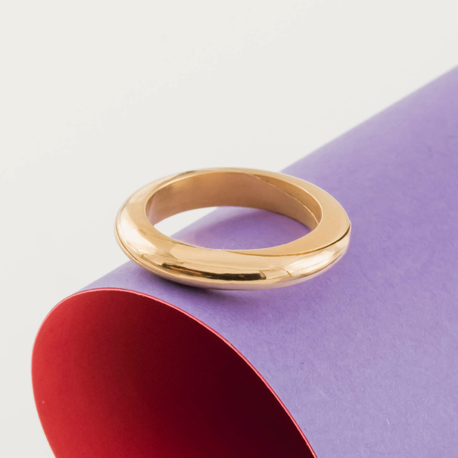 Personalised Mobius Wedding Bands Infinity Yellow Gold | Etsy