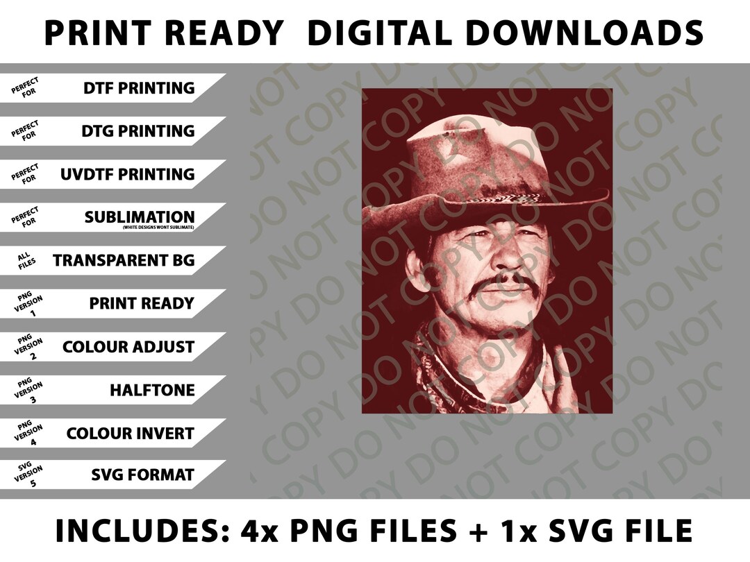 Charles Bronson Png Bundle, SVG Files, Digital Downloads - Etsy