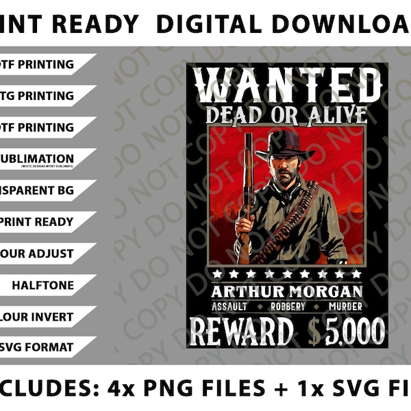 Red Dead Redemption 2 Poster - Etsy