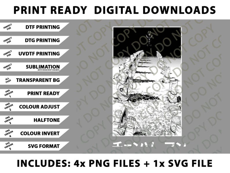Chainsaw Man Astronaut Panel Png Bundle, SVG Files, Digital Downloads ...