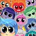 Inside Out 14 Characters Emotions Illustration, Clipart Set Bundle, for ...