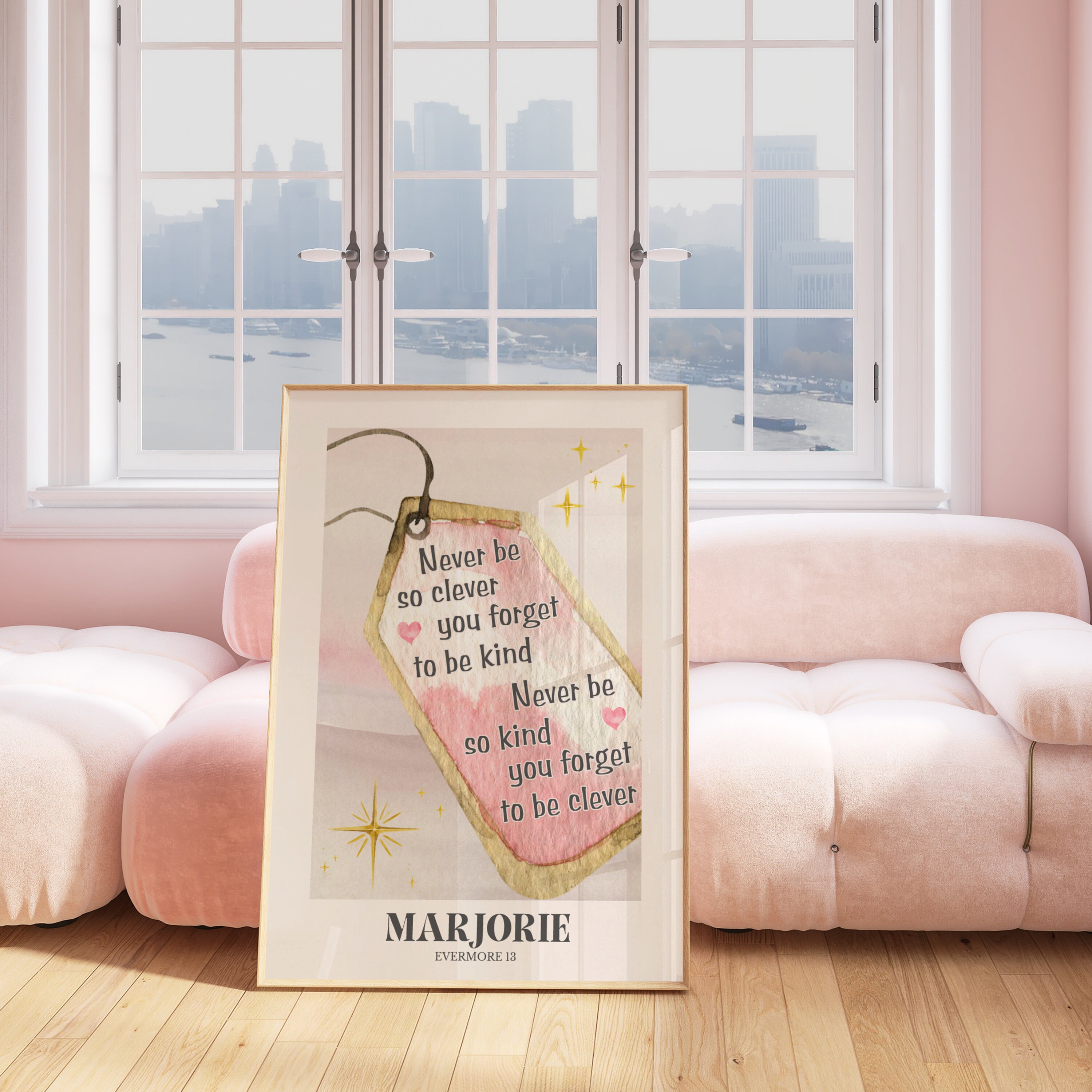 Marjorie Poster Taylor Swift Print Subtle Girly Swiftie Gift Merch ...