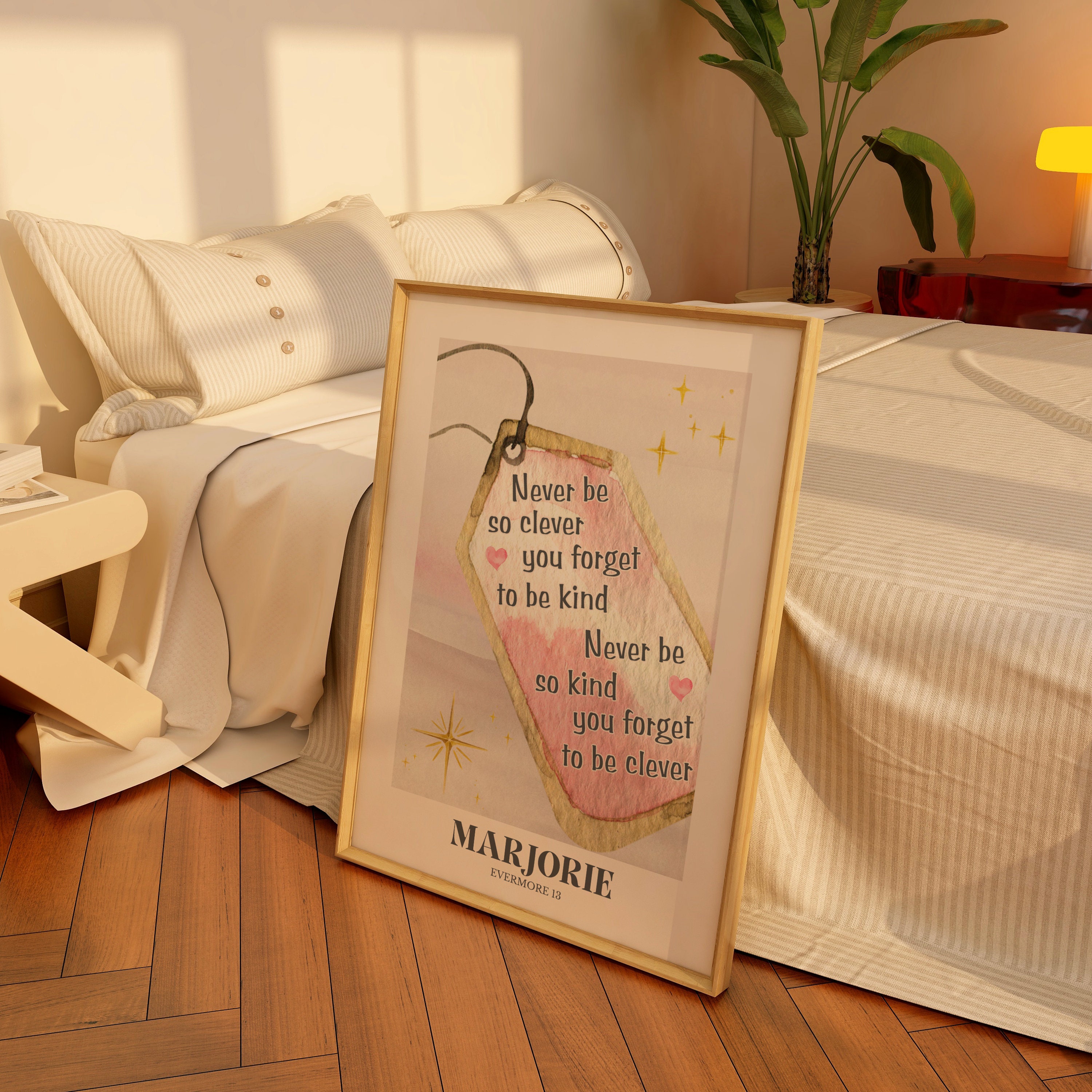 Marjorie Poster Taylor Swift Print Subtle Girly Swiftie Gift Merch ...