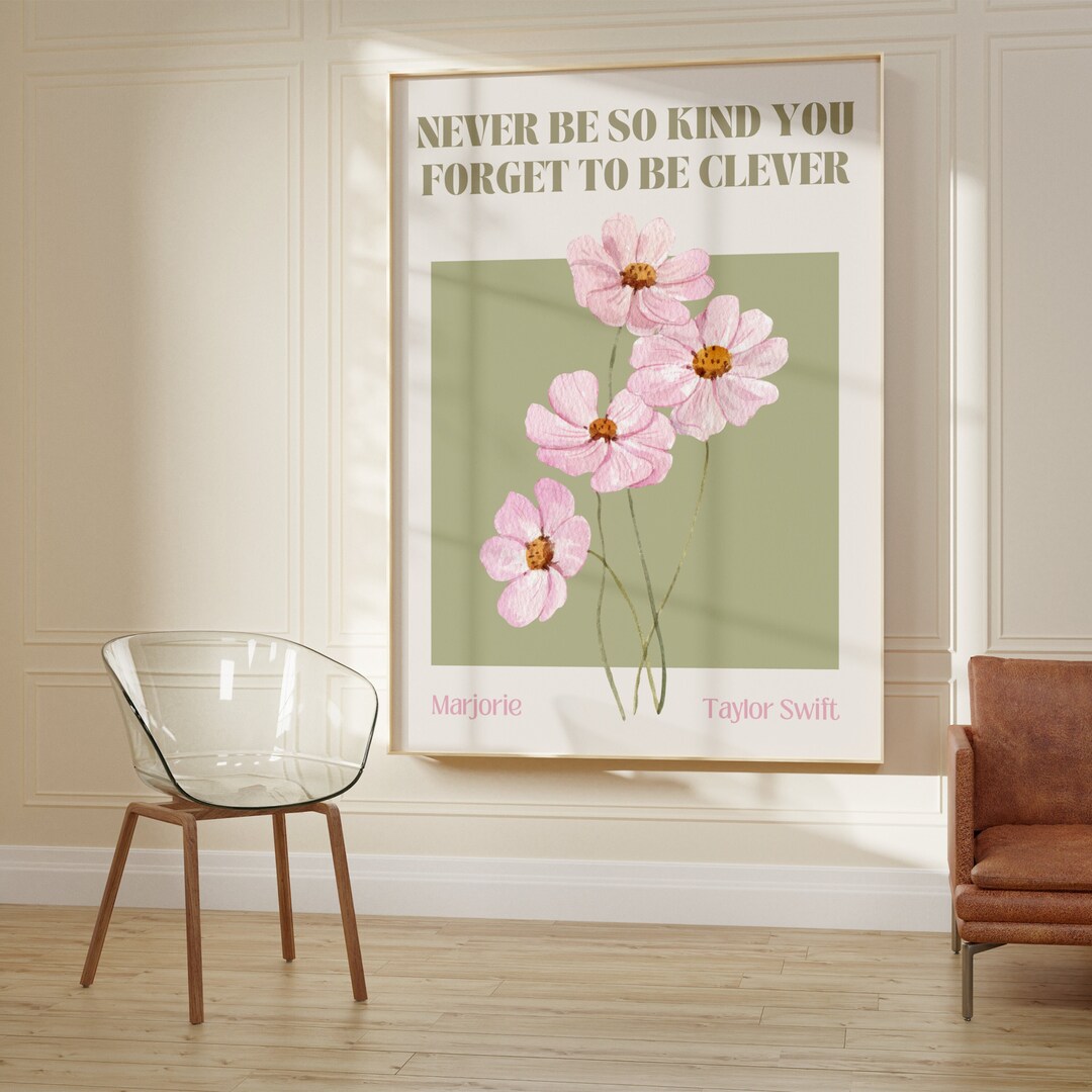 Marjorie Kind and Clever, Taylor Swift Flower, Never Be so Kind, Taylor ...