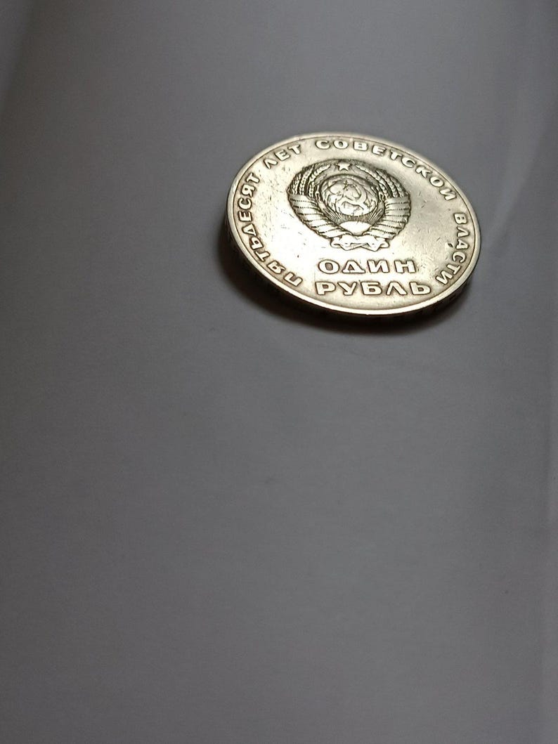 1967 Soviet 20 Kopeck & 1 Ruble Coin Set, 50th Anniversary - Etsy