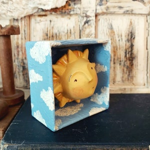 Paperclay Sun Shadow Box Figure - Etsy