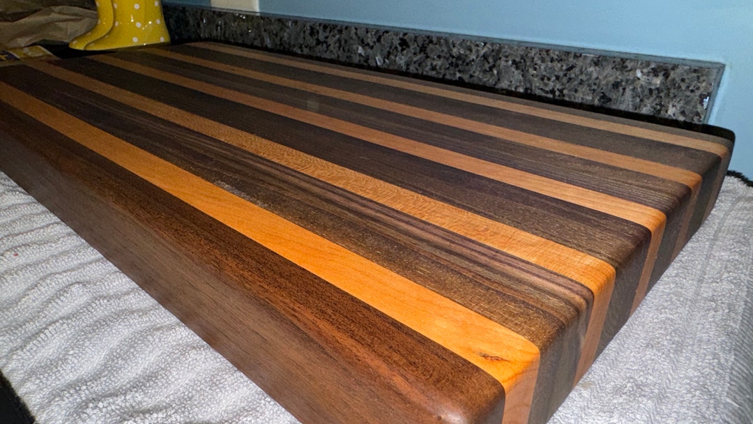 Large Butcher Block Cutting Board - Etsy