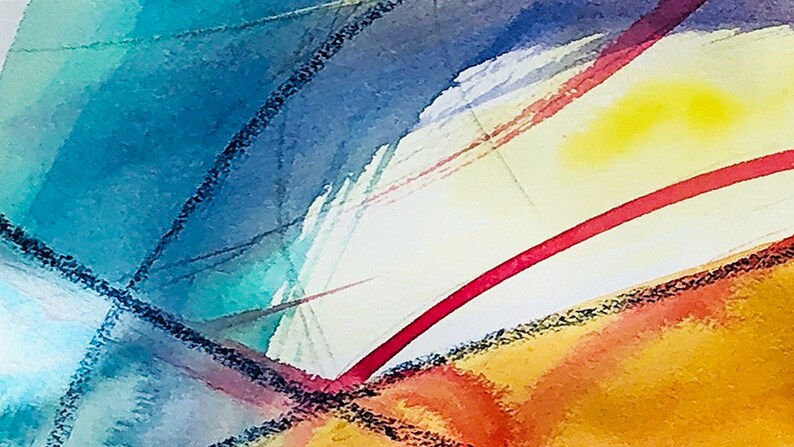 Zoom Backgrounds - Abstract Art, 8 Zoom Digital Backgrounds for ...