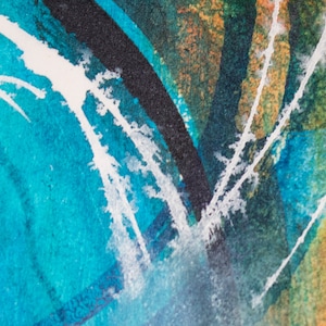 Zoom Backgrounds - Abstract Art, 5 Zoom Digital Backgrounds for ...