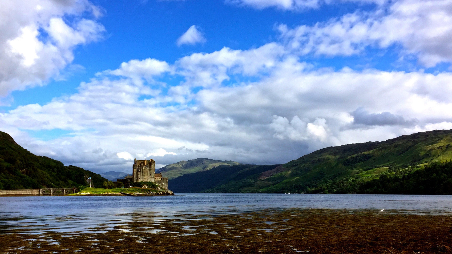 Zoom Scottish Highlands Background, Travel Landscape High Quality 5 ...