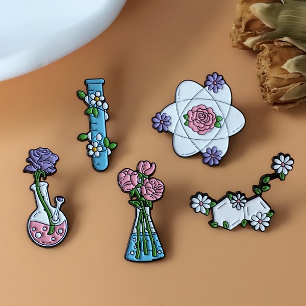 Chemistry Enamel Pin - Etsy