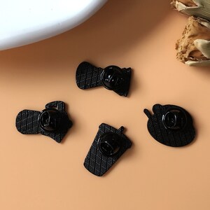 Coffee Enamel Pin Coffee Lovers Badge Pin Lapel Pin Collar Pin Enamel ...