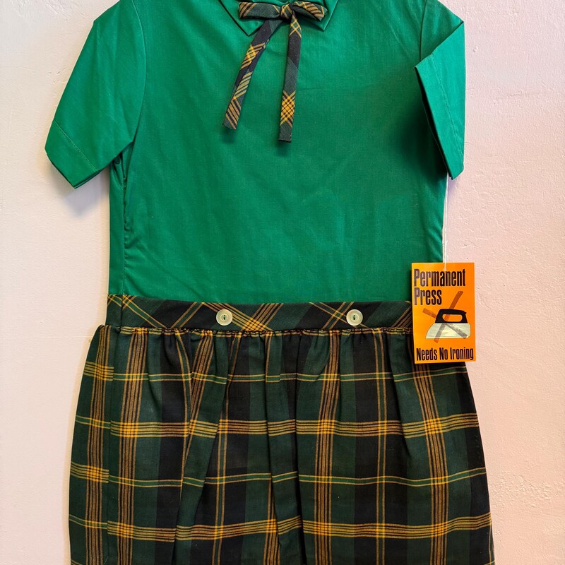 Plaid Girls Dress 1960 - Etsy