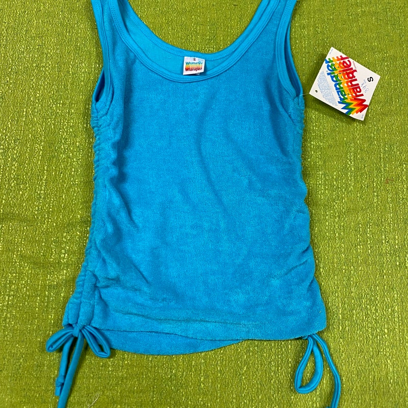 Terry Cloth Tank Top - Etsy