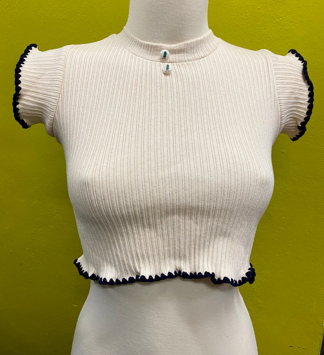 Vintage 1970’s Crop Top Weird Wear for Groovy Girls Size 7 Girls Cotton ...