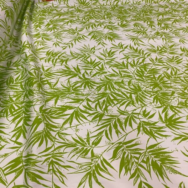 Bamboo Print Fabric - Etsy