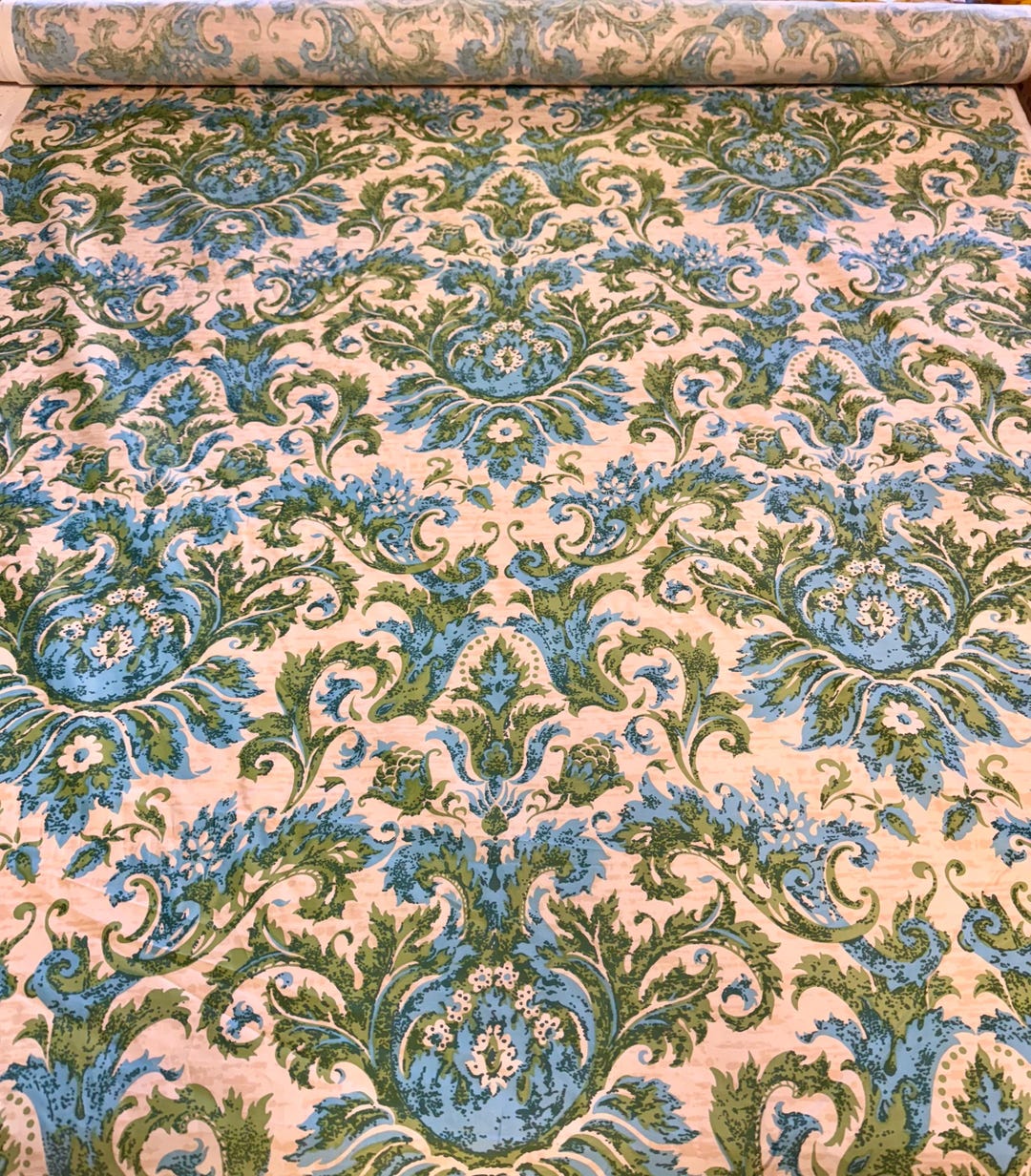 Vintage Upholstery Fabric 1960s