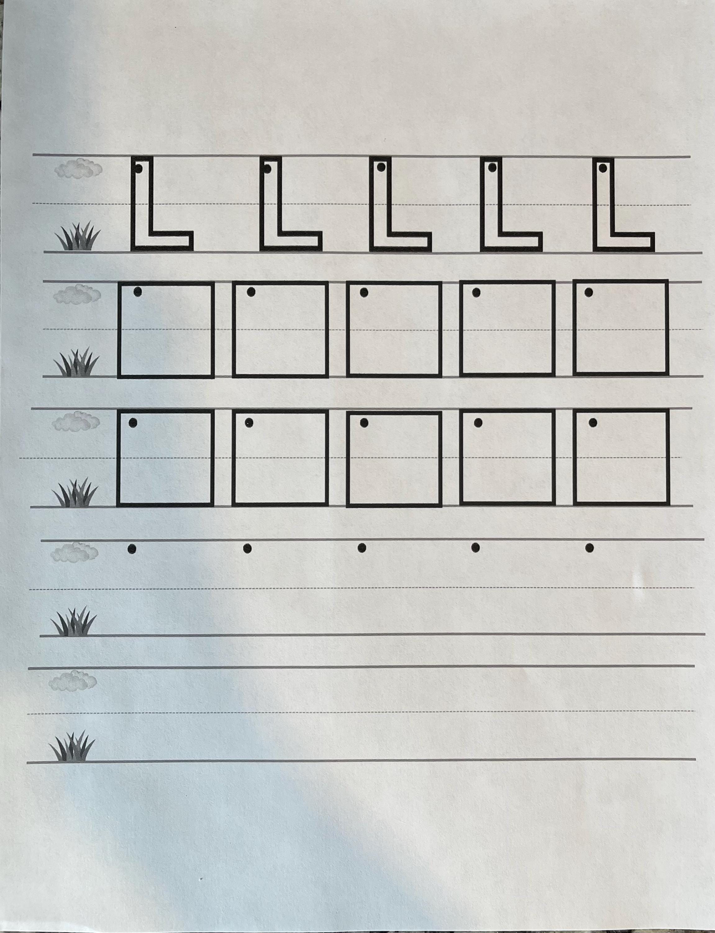 My First Uppercase ABC Writing Book - Etsy