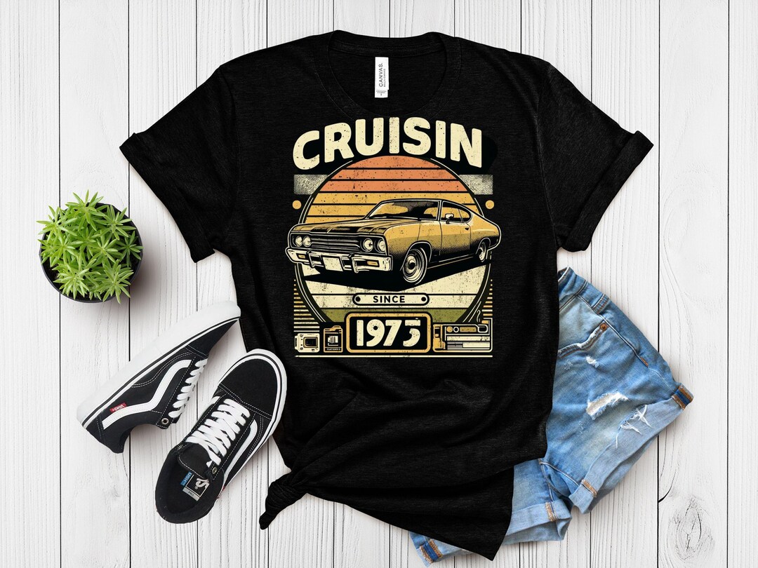 Cruisin' Since 1975 Retro T-shirt - Etsy