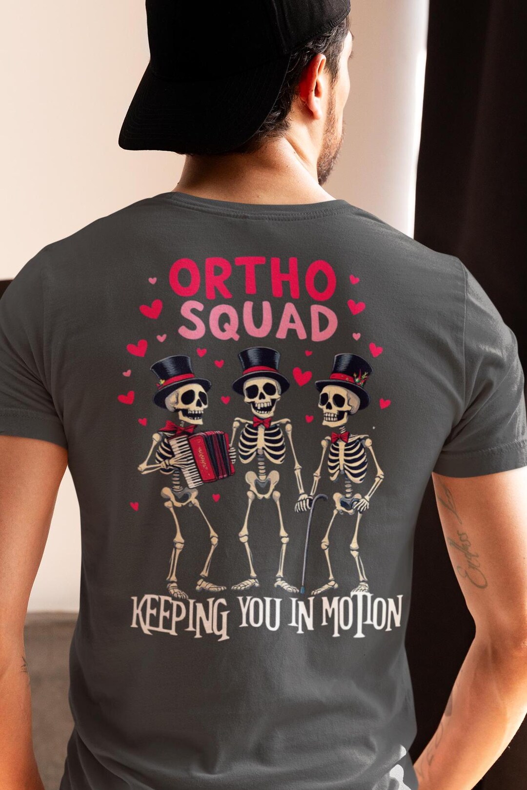 Ortho Squad Dancing Skeletons PNG, Orthodontist Digital T-shirt Design ...
