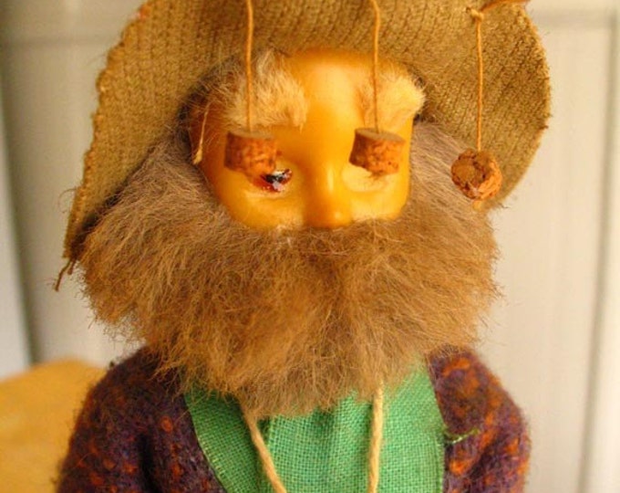 Vintage Australian Swagman Music Box Doll Figurine - Etsy