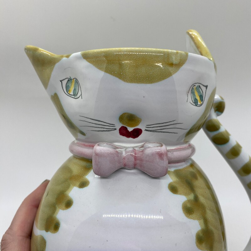 Hand Painted Pitcher - Etsy