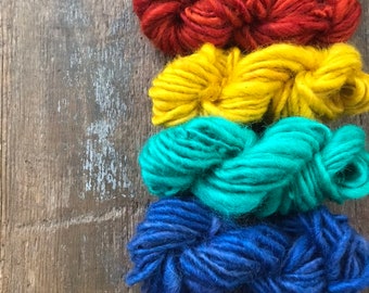 Girl With A Sword Productions Handspun Yarns by girlwithasword