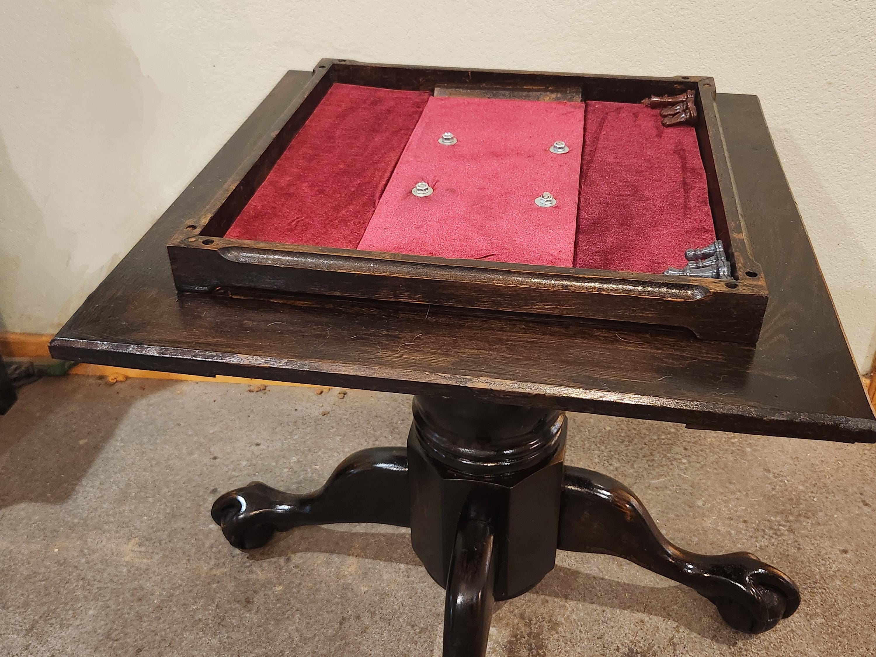 Handmade Chess/checkers Table - Etsy