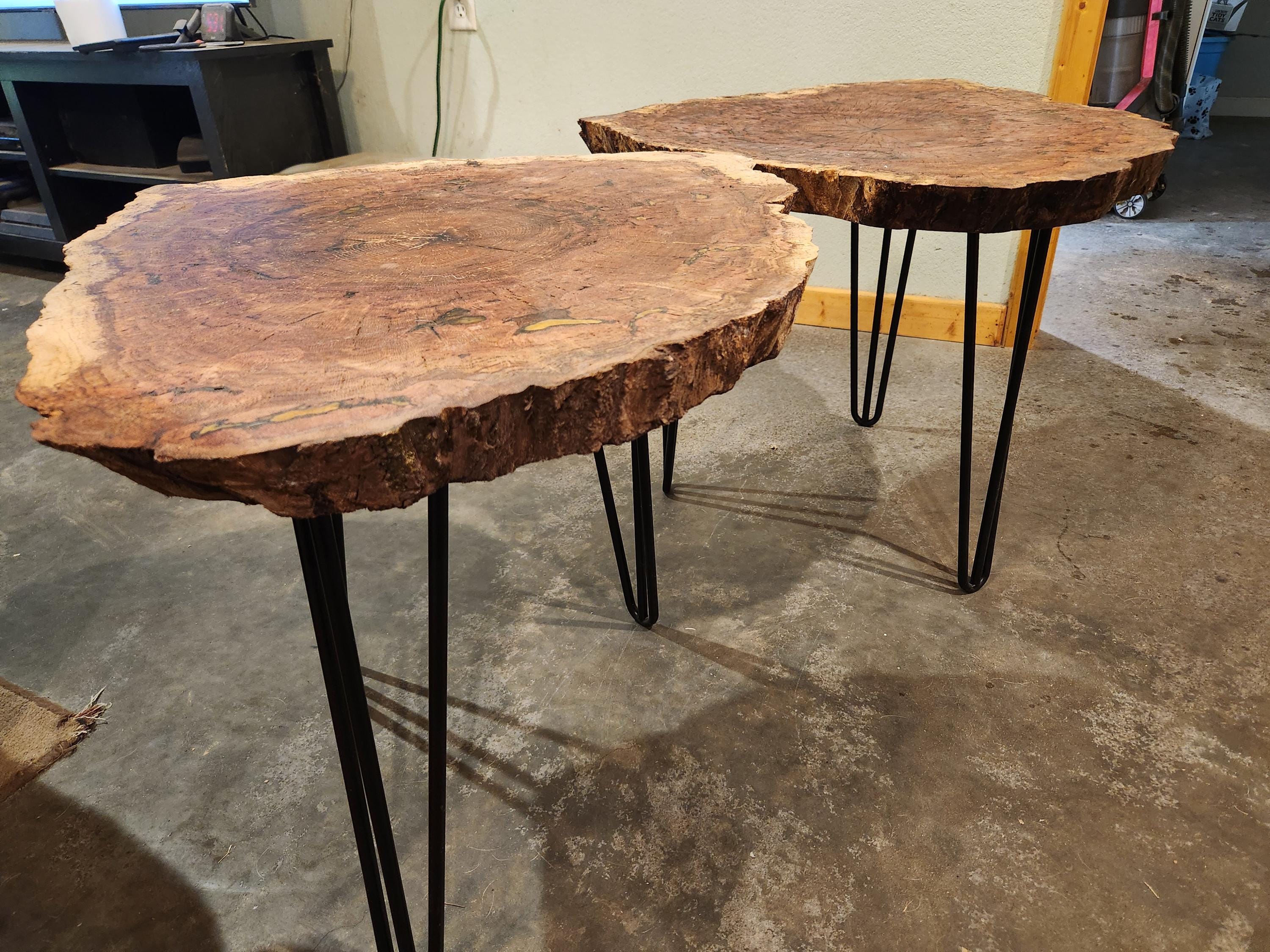 Oak Burl Slab Tables - Etsy