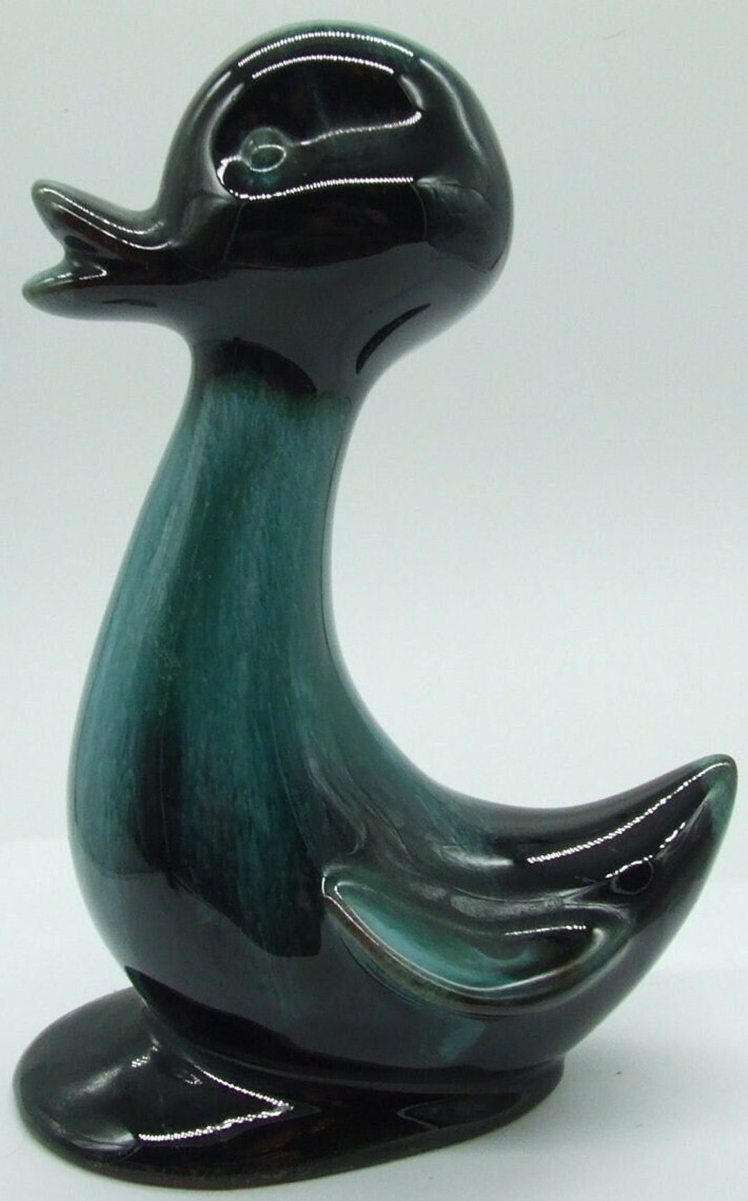 Blue Mountain Pottery Duck, Featuring the Distinctive BMP Canada Drip ...