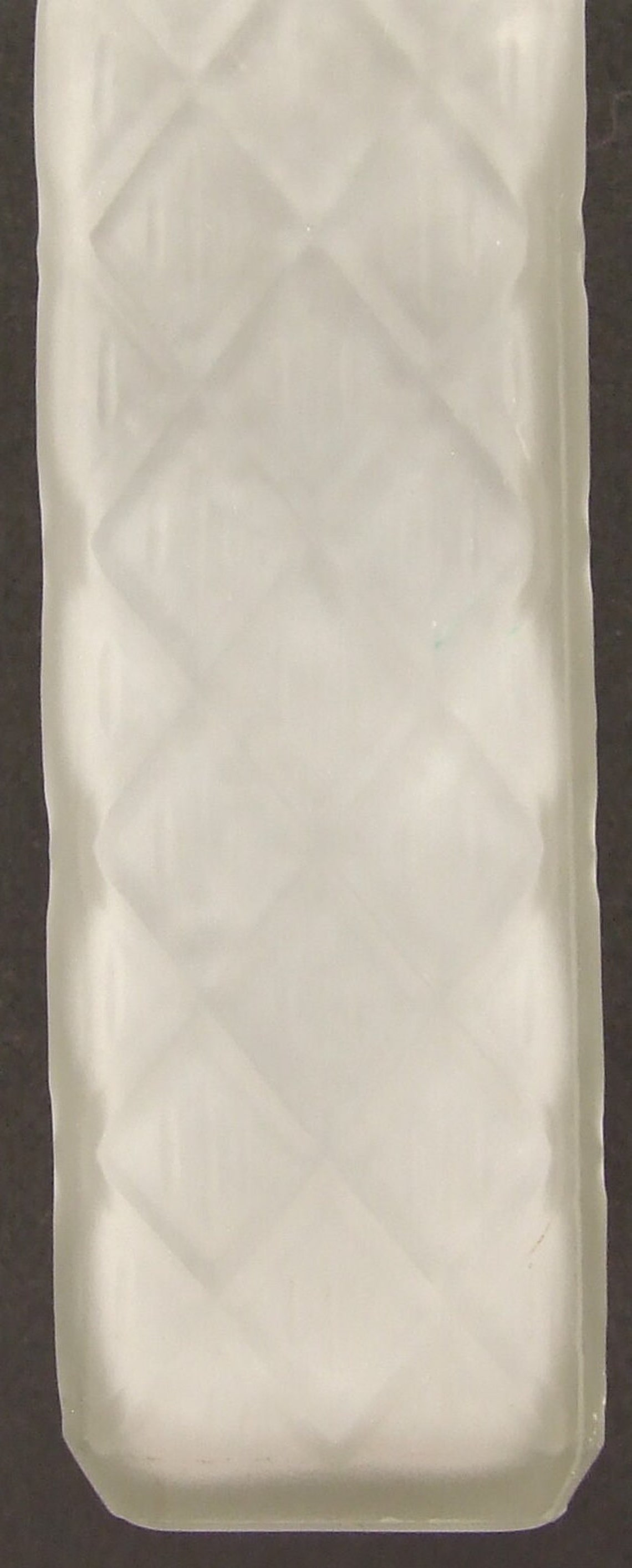 Vintage Glass Talcum or Loose Powder Shaker With a Brass-coloured Lid ...