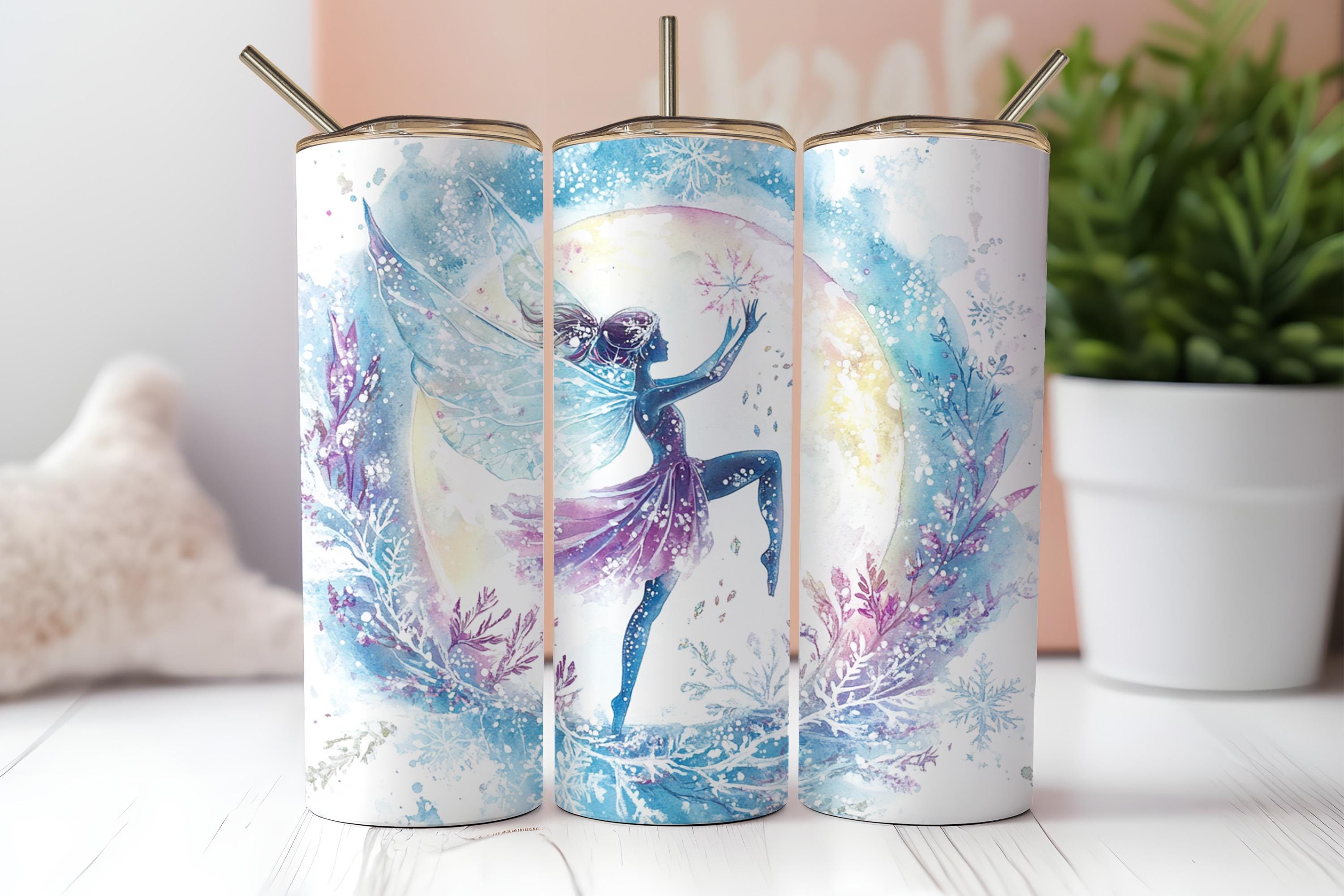 Frost Fairies, 280 Designs, Tumbler Design Bundle, 20oz Skinny Tumbler ...