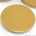 Large Circle Brass Blanks. 1.5 Inch Circle Shape. 18 Gauge Solid Brass ...