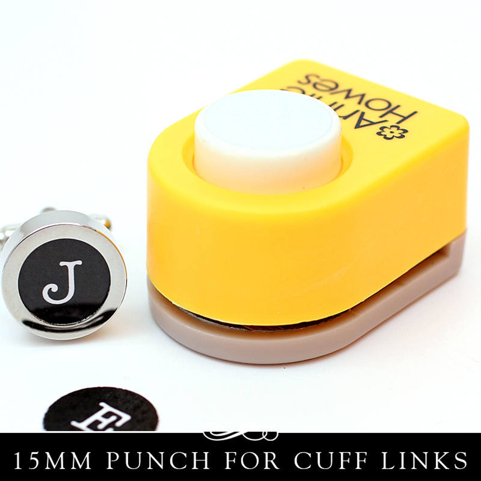 15mm Small Circle Paper Punch. Works Great With My Easy Cuff Links ...