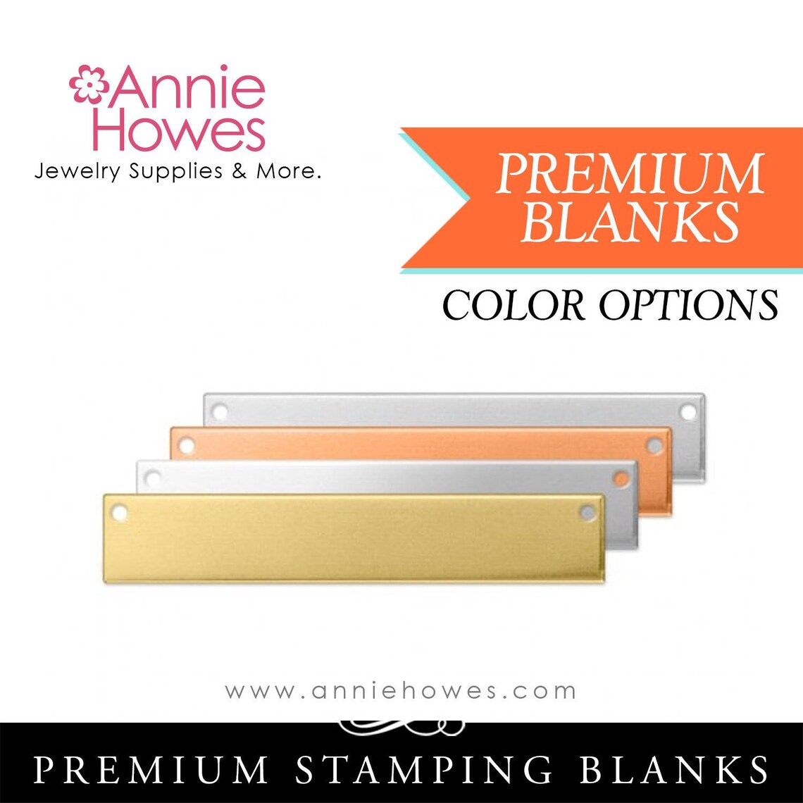 Premium Metal Strip Rectangle Stamping Blanks With Holes. - Etsy