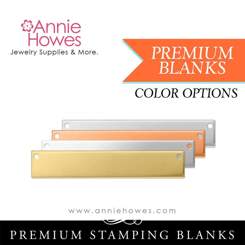 Premium Metal Strip Rectangle Stamping Blanks With Holes. - Etsy