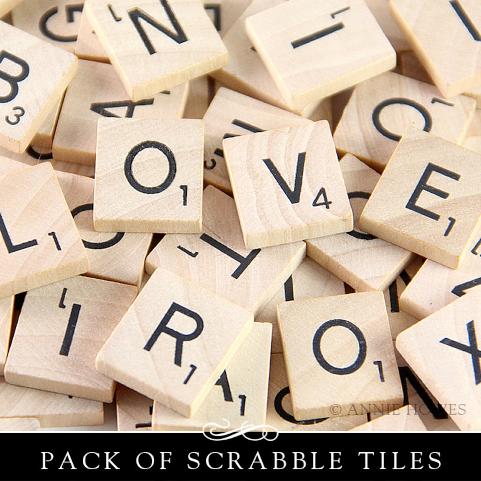 100 Pack Scrabble Tiles Scrabble Pendant Supplies. New. Never - Etsy