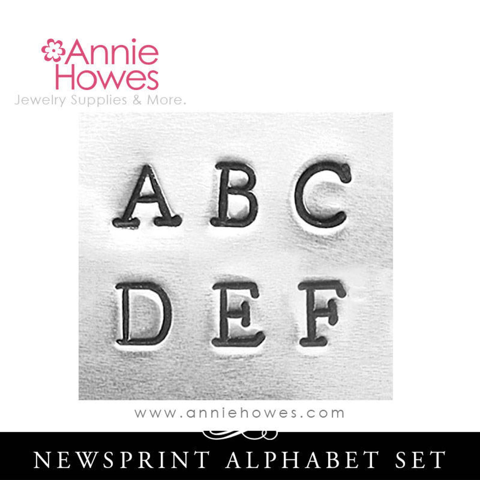 Metal Stamp Set. Impressart Alphabet Stamp Set 3mm Metal - Etsy