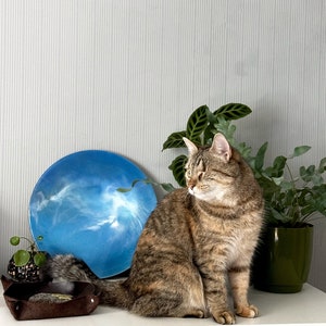 Planet Neptune, Ruling Planet of Pisces, Epoxy Wall Art, Astrology Gift ...