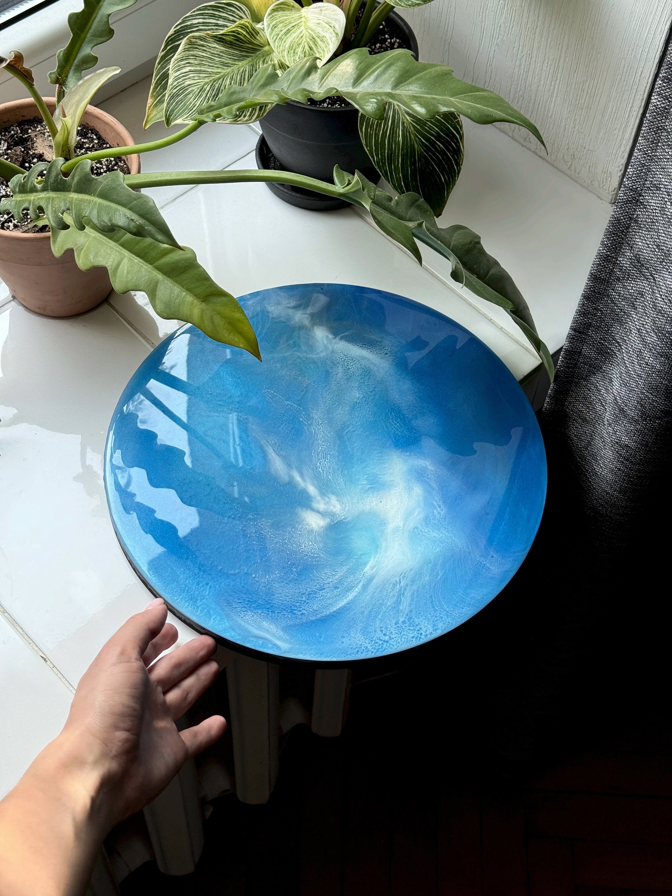 Planet Neptune, Ruling Planet of Pisces, Epoxy Wall Art, Astrology Gift ...