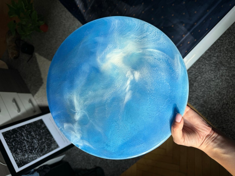 Planet Neptune, Ruling Planet of Pisces, Epoxy Wall Art, Astrology Gift ...