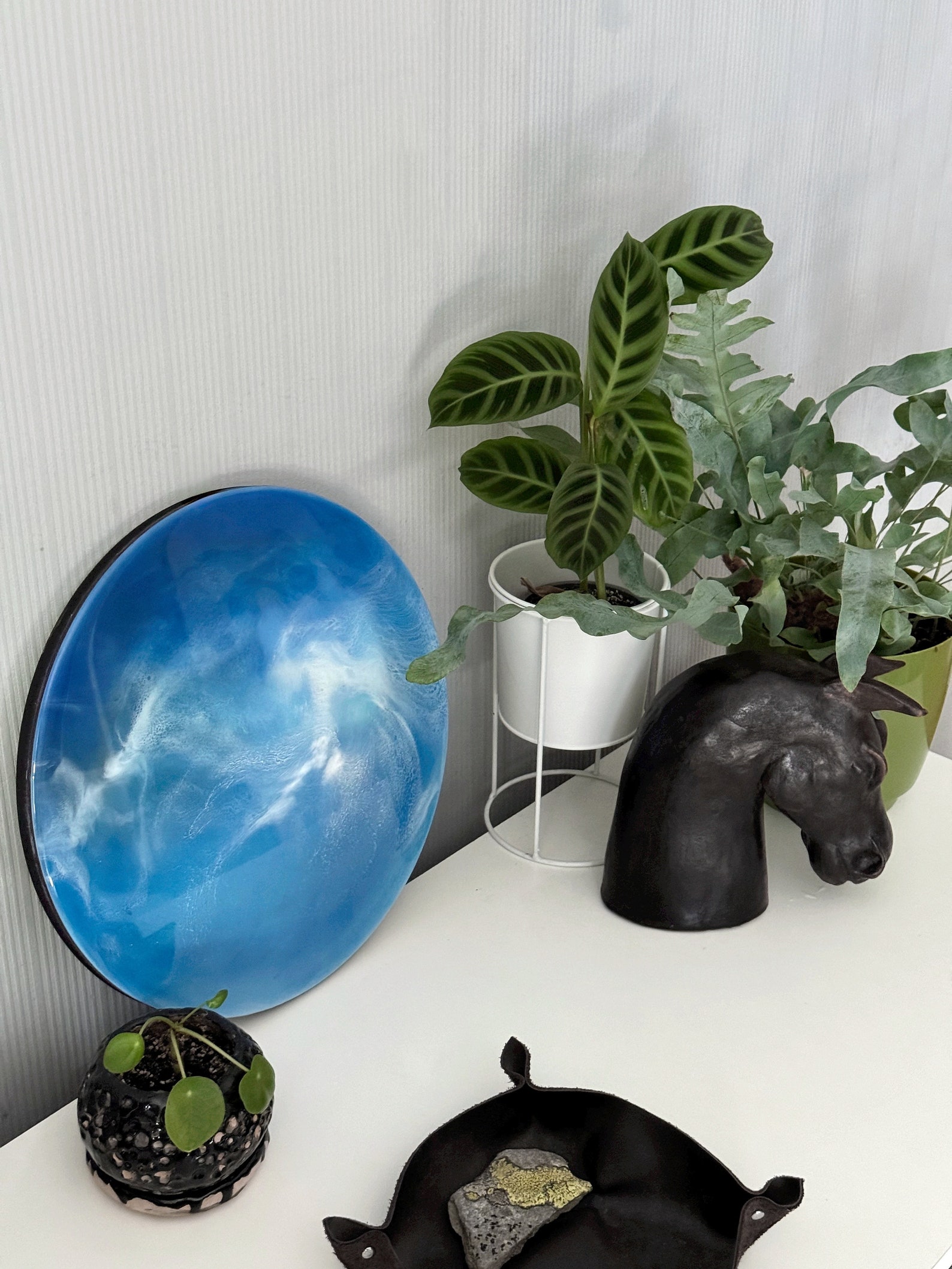 Planet Neptune, Ruling Planet of Pisces, Epoxy Wall Art, Astrology Gift ...