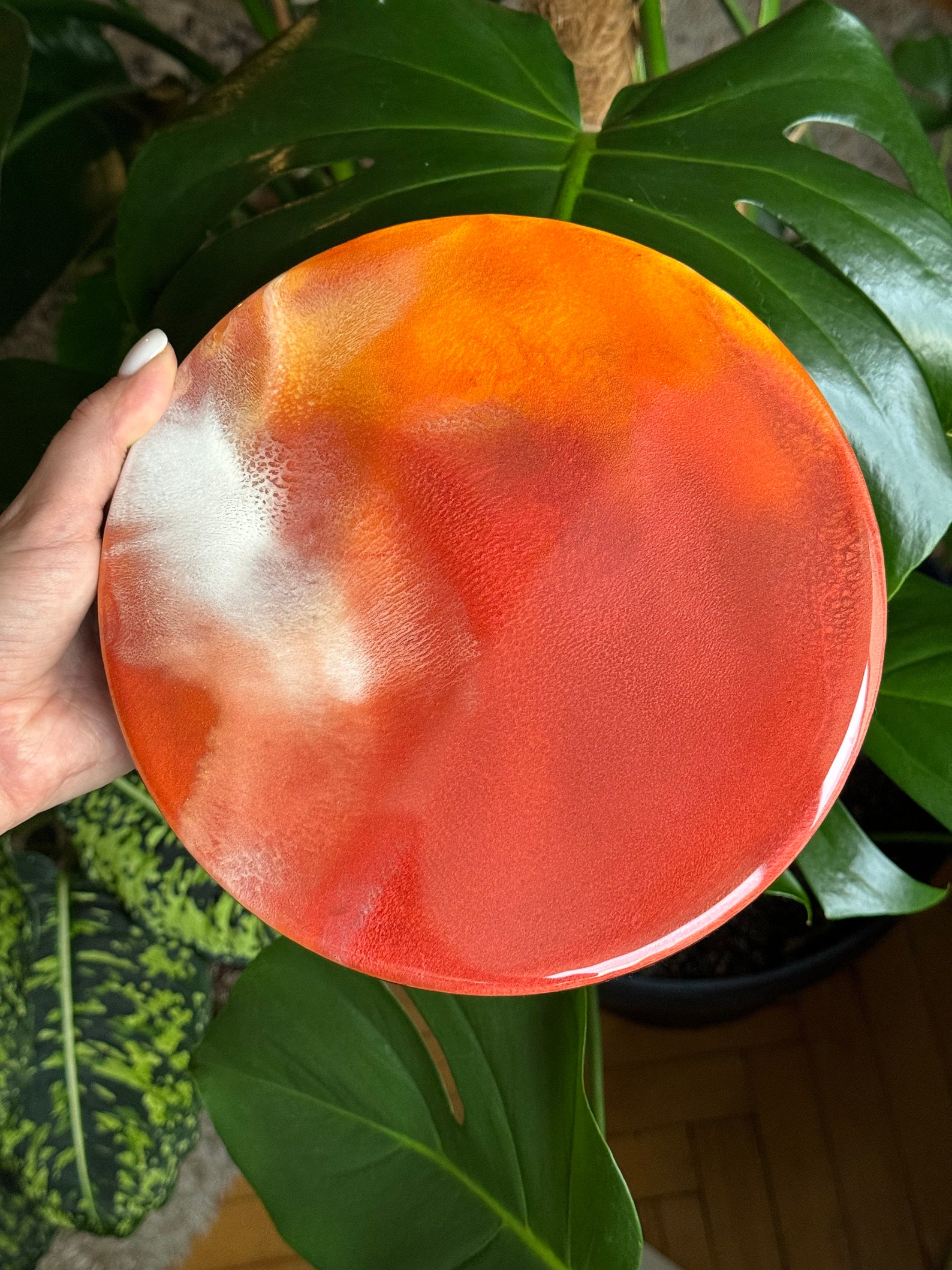 Planet Mars, Handcrafted Epoxy Resin Painting, Space Wall Art, Esthetic Room Decor, Solar System ...