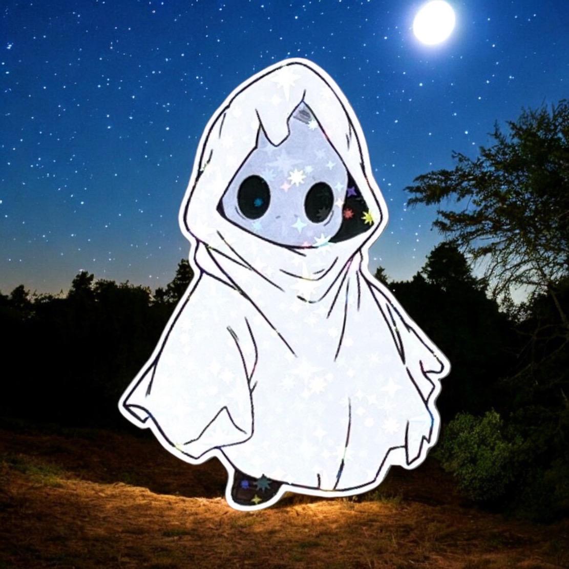 Boo Boy Ghost Vinyl Sticker: Halloween Art Decal - Etsy