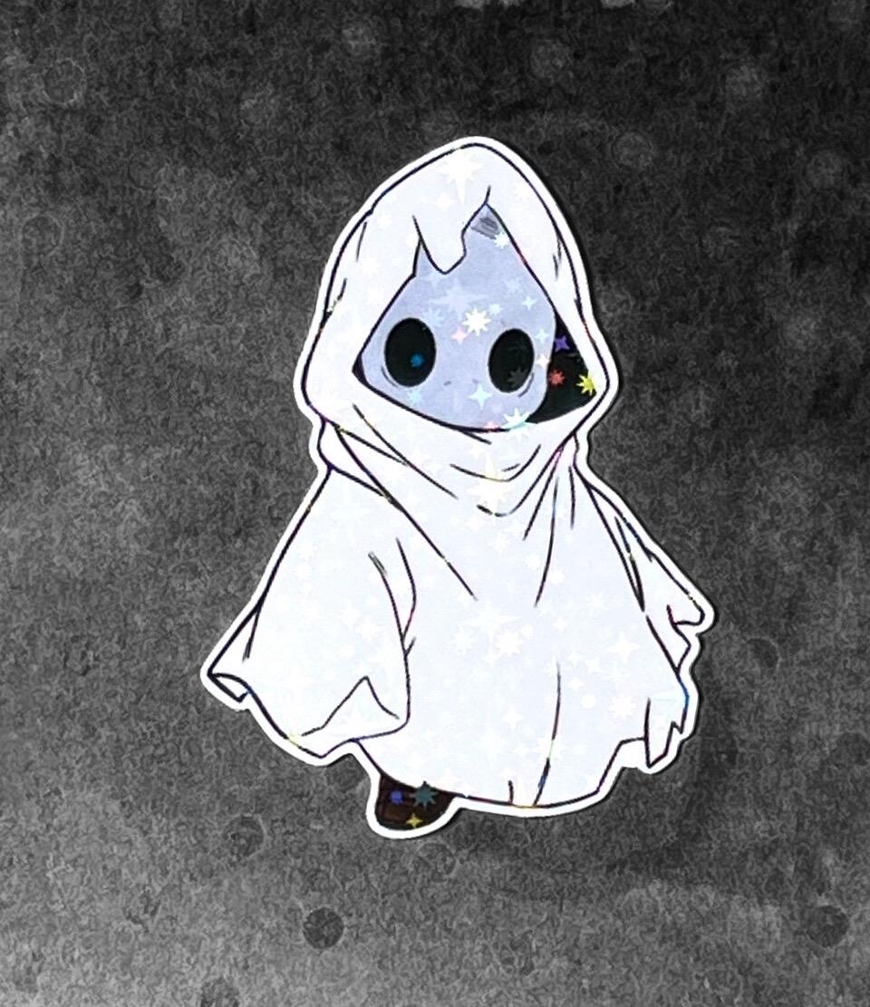 Boo Boy Ghost Vinyl Sticker: Halloween Art Decal - Etsy