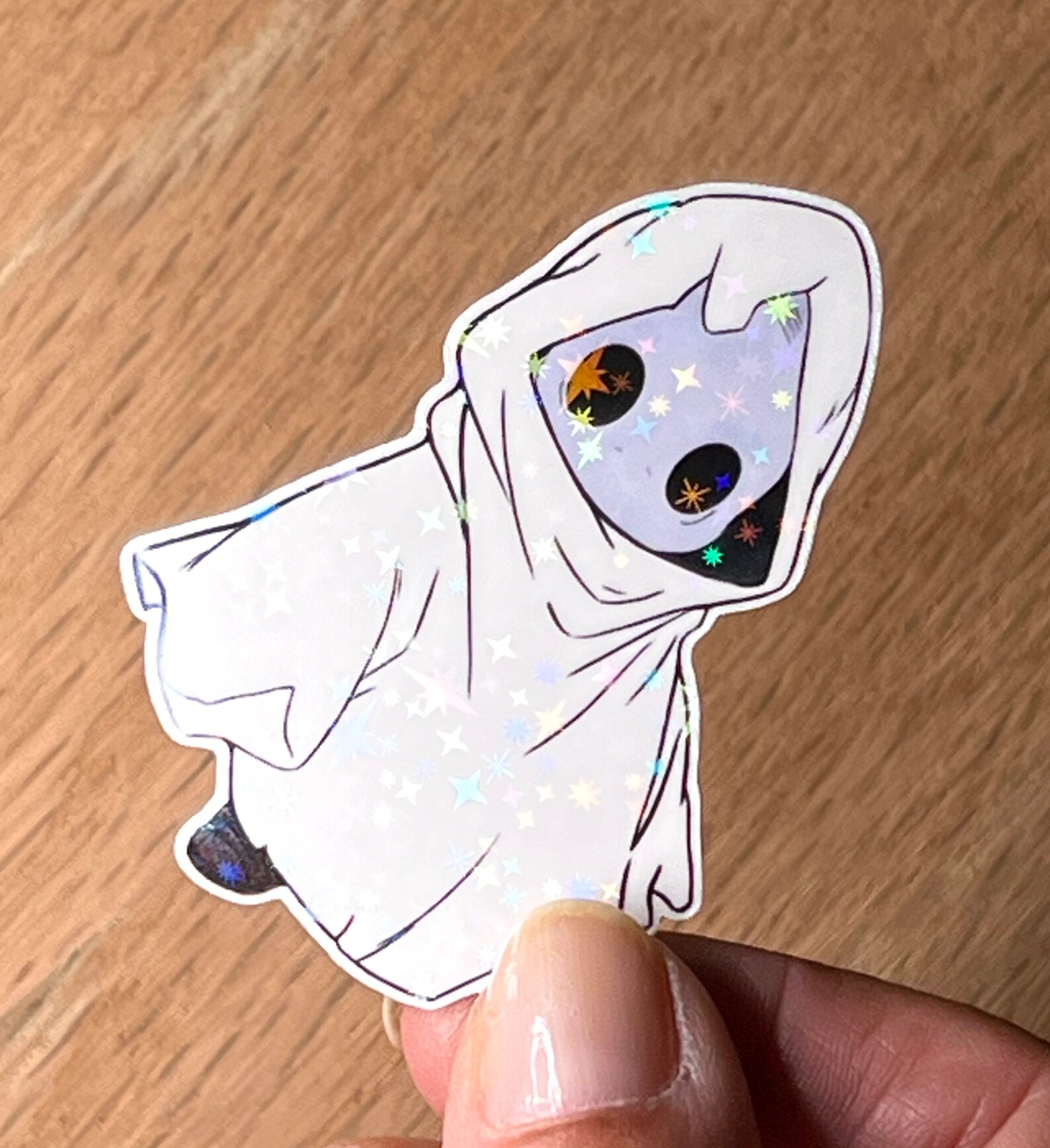 Boo Boy Ghost Vinyl Sticker: Halloween Art Decal - Etsy