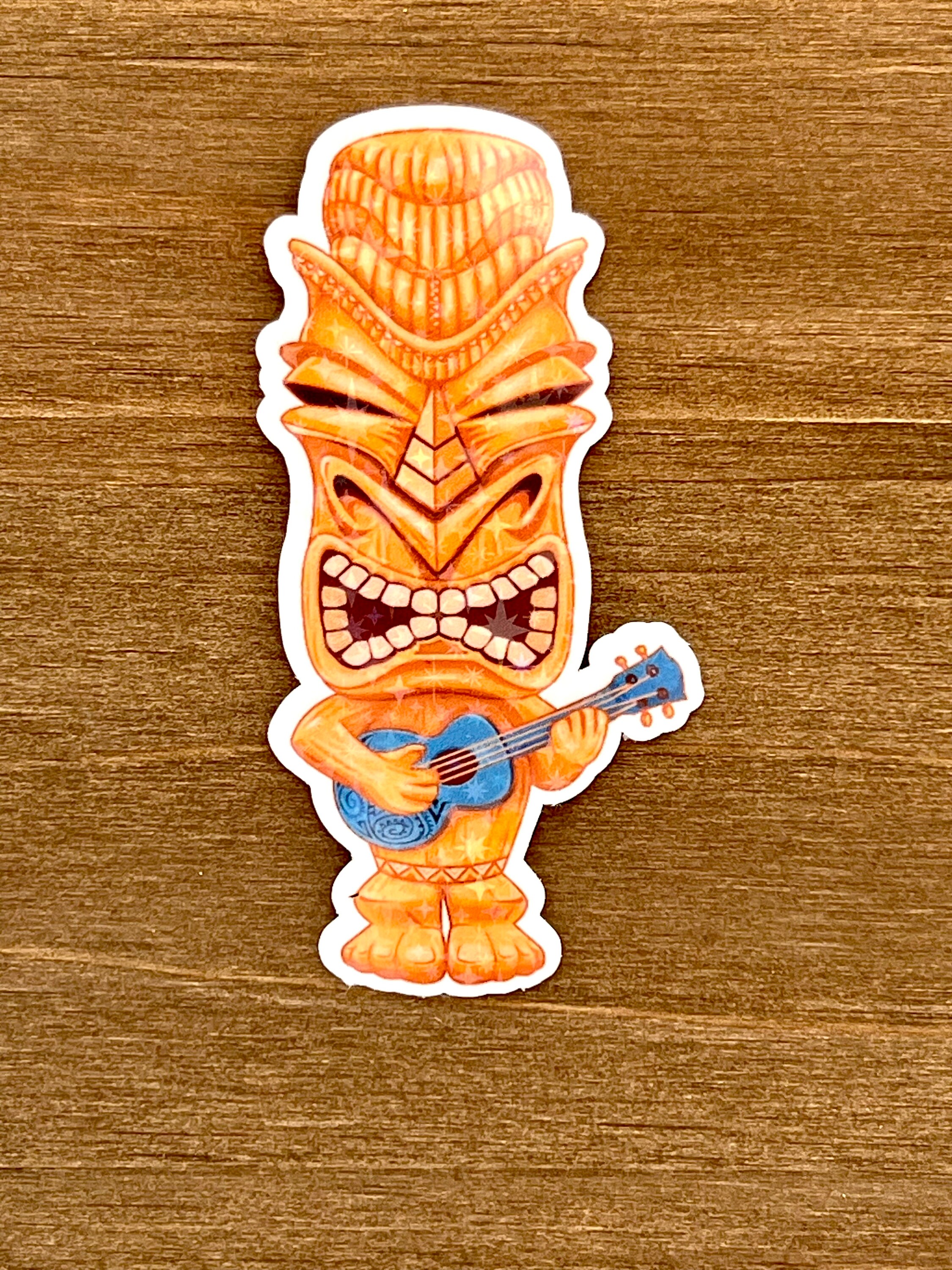 Ukulele Vibes Glossy Vinyl Sticker Pack, Cute Sticker Packs, Fun ...