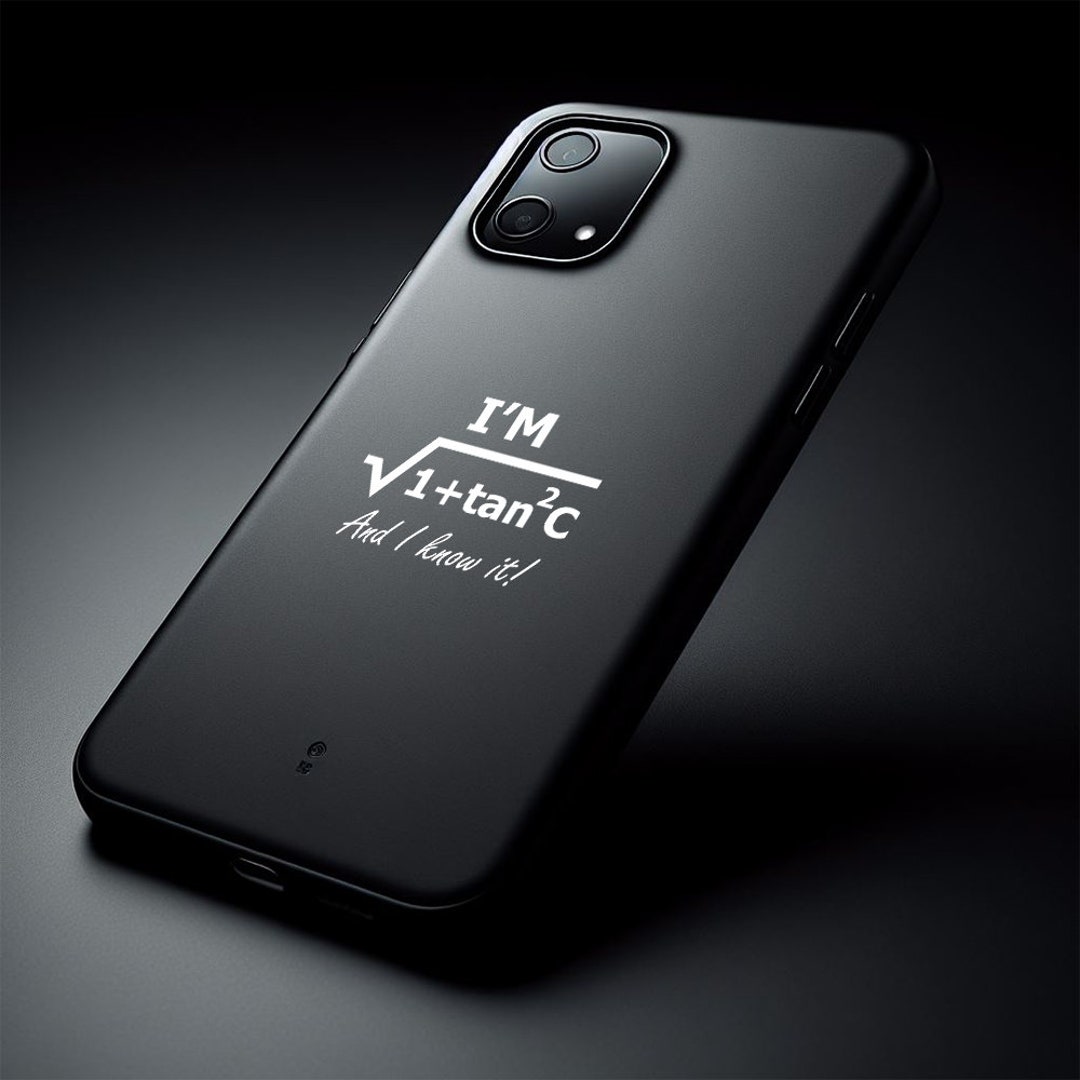 DIGITAL DOWNLOAD | I'm Sec C and I Know It Design | Mathematician ...