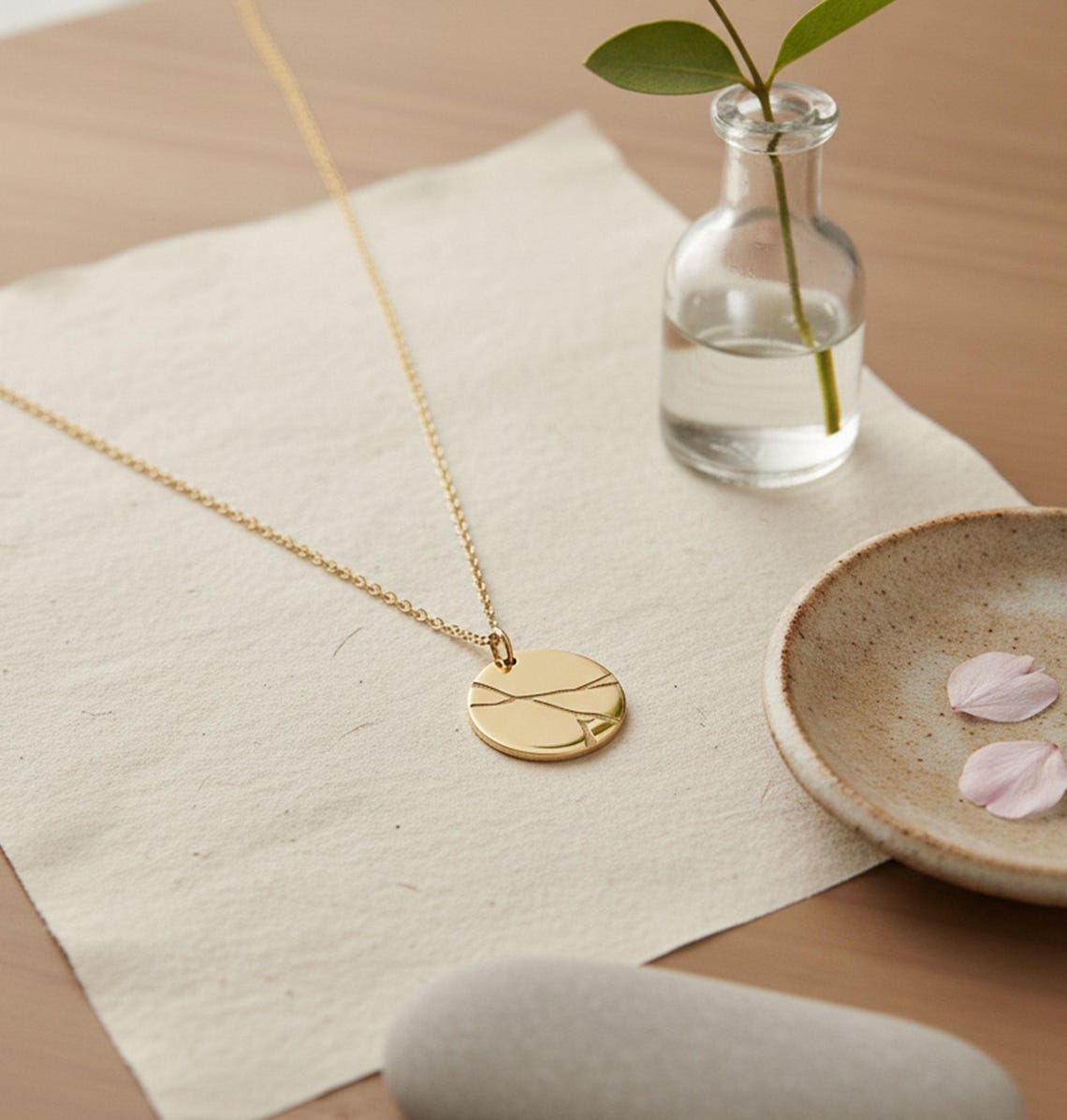 Kintsugi Necklace: Custom Date Necklace, Divorce Gifts for Her ...