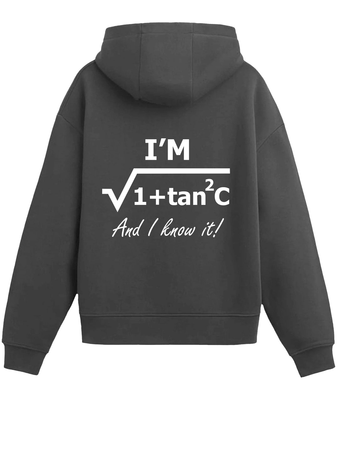 DIGITAL DOWNLOAD | I'm Sec C and I Know It Design | Mathematician ...